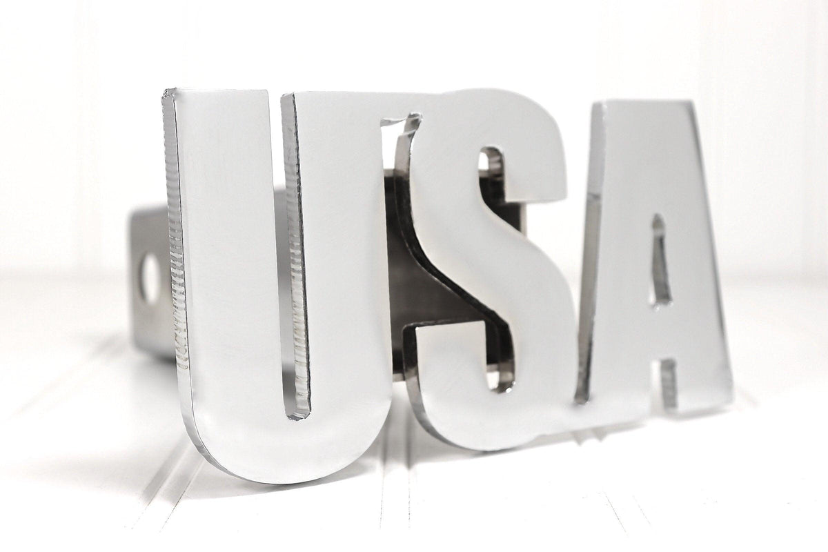 Chrome USA Hitch Cover, Free Shipping – Custom Hitch Covers
