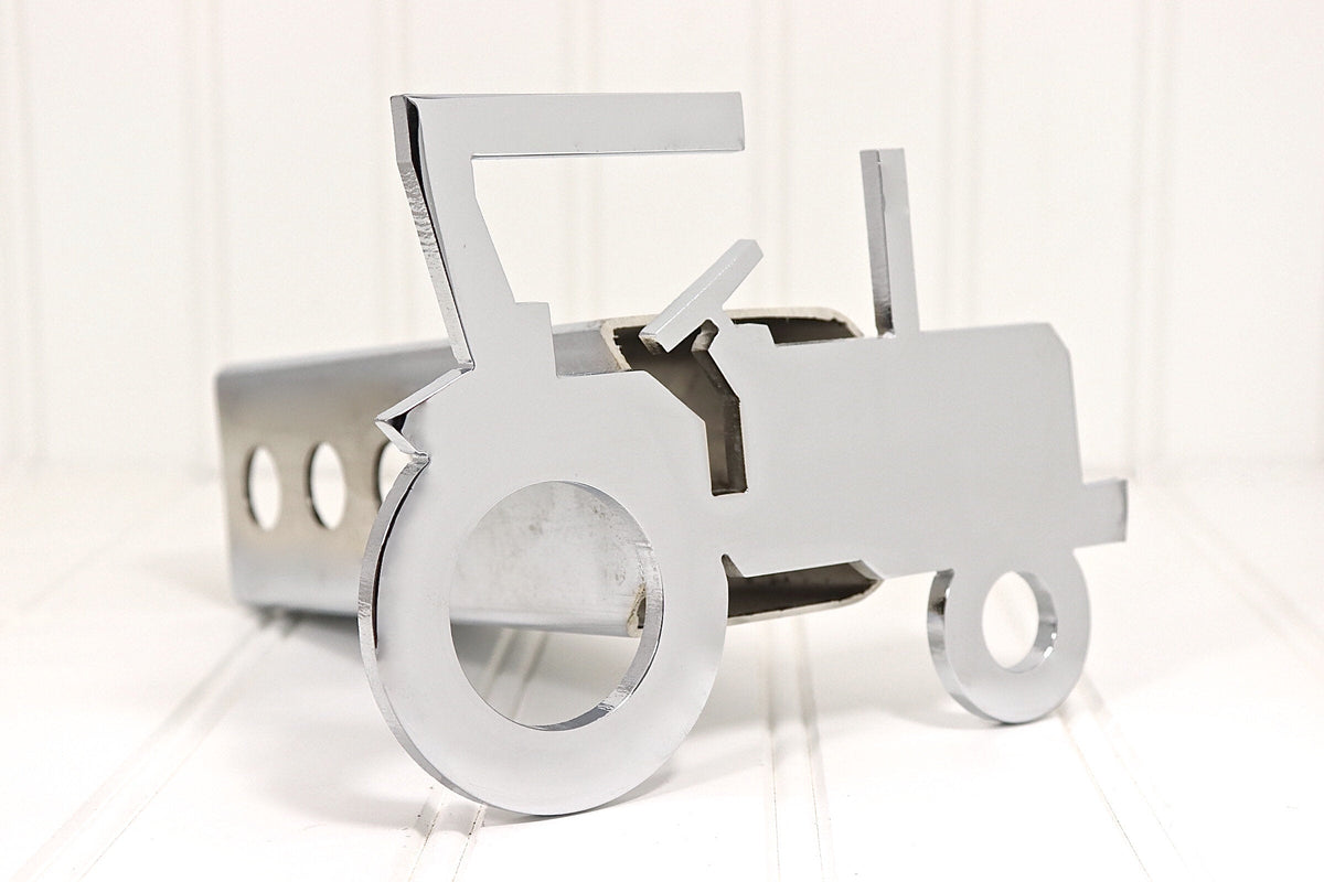 Chrome Tractor Hitch Cover, Free Shipping – Custom Hitch Covers